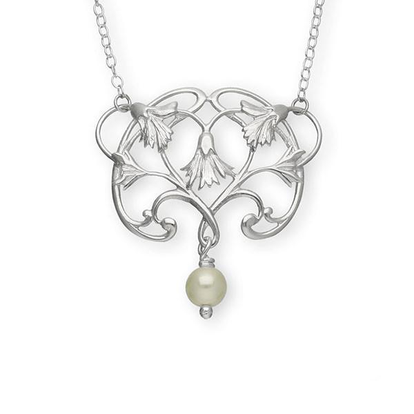 Silver Necklet SN79 Pearl – Pat Cheney Jewellery